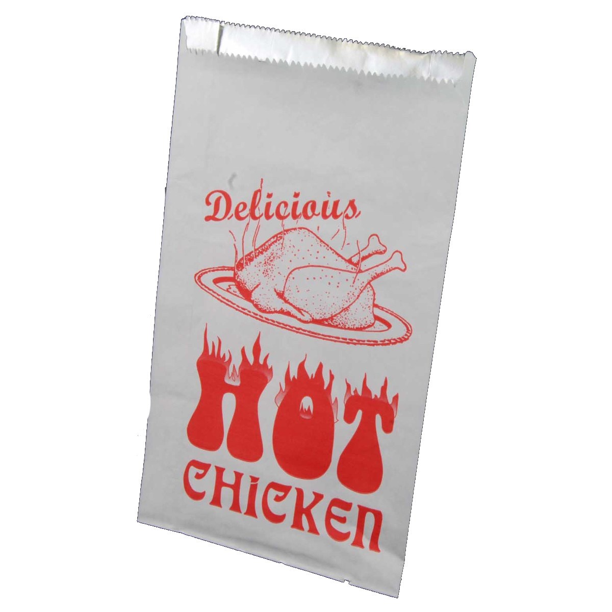 Foil Lined Hot Chicken Bag - Small 7" x 9" x 8"- 500 Per Pack | FP160 ...