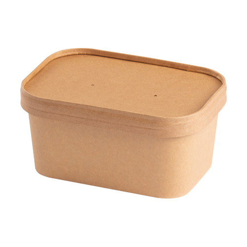 Large Kraft Food Tubs PP lined 1000ml - 300 Per Pack | FP720C ...